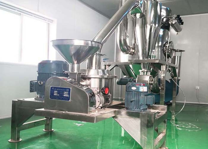 100-400 Mesh Stainless Steel Grinding Machine For Herbal Roots